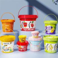 China Butter Chocolate PP Plastic Bucket for sale