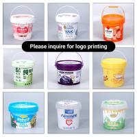China Butter Chocolate PP Plastic Bucket for sale