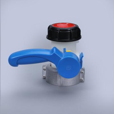 China 1000L IBC Water Tank Adapter Fitting DN50 Butterfly Valve for Cubic Must-Have Product for sale