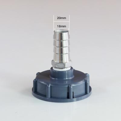 China Reducing PVC Plastic Camlock Fittings for Quick Coupling IBC Water Tank Valve Assembly for sale