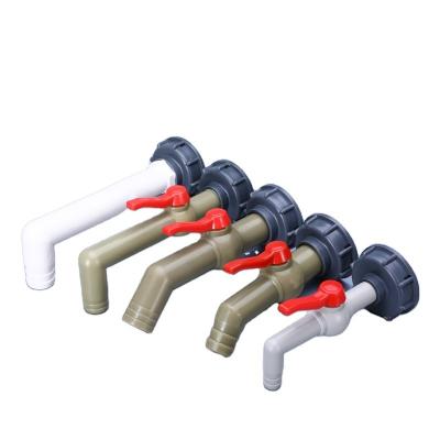 China Casting IBC Tank S60*6 1/2" 3/4" 1" Adapter Connect Fitting Valve Customized OEM Support for sale