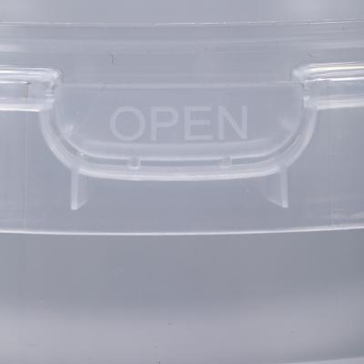 중국 IML 플라스틱 팝콘 비스킷 칩 버킷 사용자 지정 용량 및 사용자 지정 로고 판매용