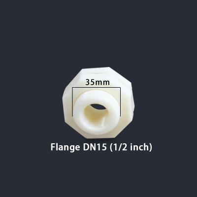 China DN15-DN80 Garden Water Tank Plastic PVC Valve Fittings Adapter with Flange Connection for sale