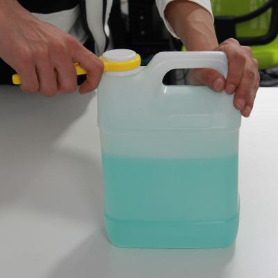 Cina Bottile di plastica Ghee di grado alimentare quadrato con coperchio per imballaggi con solventi organici da 4L in vendita