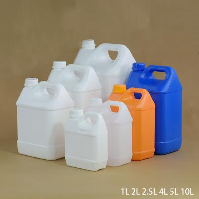 Cina Bottile di plastica Ghee di grado alimentare quadrato con coperchio per imballaggi con solventi organici da 4L in vendita