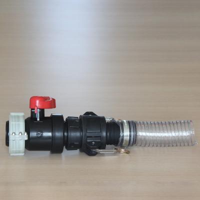 中国 UMETASS 2 インチ カムロック 迅速 カップリング IBC コンテナ アダプター 注入技術 販売のため