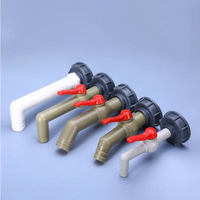 China UMETASS Thread Adapter Water Quickly Coupling for 2" Plastic Contactor IBC Tank Valve for sale