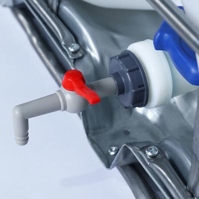 China UMETASS Thread Adapter Water Quickly Coupling for 2" Plastic Contactor IBC Tank Valve for sale