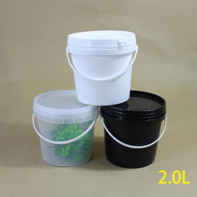 China Eco-Friendly 1-5L Plastic Ice Beer Food Fermentation Bucket with Lid Made to Order for sale
