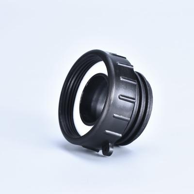 China Reducing Adapter Included in Black S60 Connector Link for IBC Tank Valve 63mm Fitting for sale