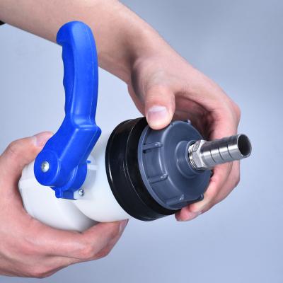 China IBC Tank Adapter for Reducing S60*1 2" S60*3 4" S60*1" Plastic Connector Link Fitting Hose for sale