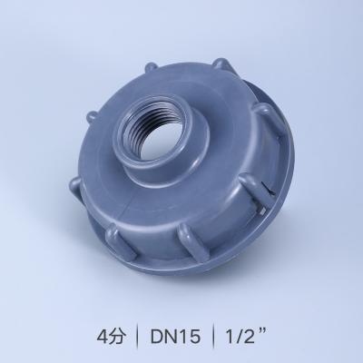 China IBC Tank Adapter for Reducing S60*1 2" S60*3 4" S60*1" Plastic Connector Link Fitting Hose for sale