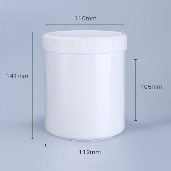 Quality 1L Plastic Jar for Liquid Canning Glue and Chemicals Accepts Customer's Custom for sale
