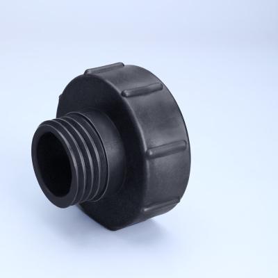China Hexagon Head Code IBC Tank Adapter for UMETASS 100MM To S60*6 Male Thread Valve Faucet for sale