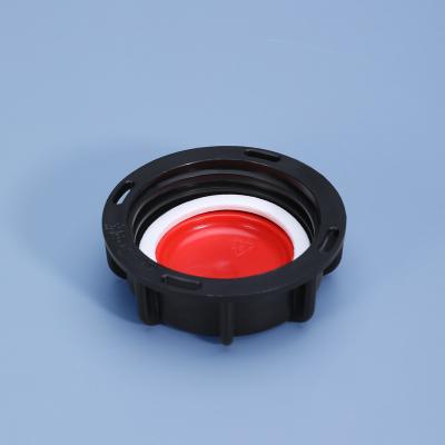 China Plastic Fitting S60*6 Seal Lid for IBC Tank Casting Design and Plastic Pipe Connection for sale