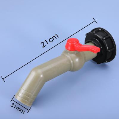 China Quick and Easy IBC Tank Adapter Connection Valve for Garden Irrigation Easy to Connect for sale