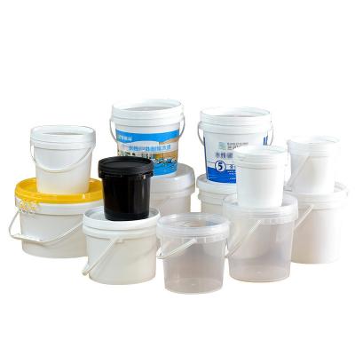 China Logotipo personalizado Ronda 1L a 50L Gran cubo de plástico reciclado de PP para almacenamiento de agua en venta