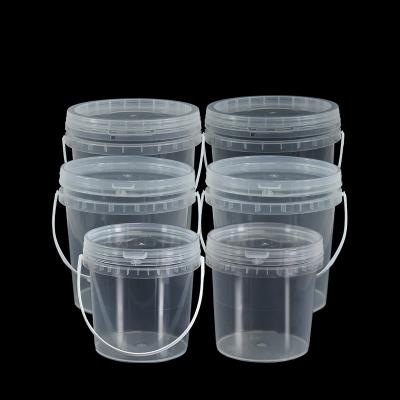 Cina Logo personalizzato 1L a 50L grande secchio di plastica riciclata in PP per lo stoccaggio dell'acqua in vendita