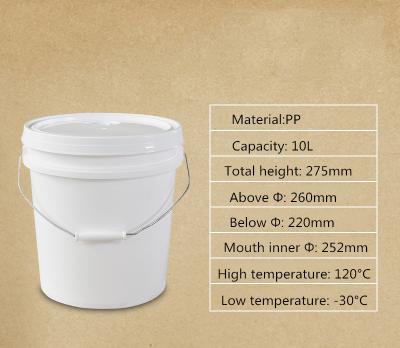 Cina 10L Capacità Barattoli di plastica trasparenti con coperchio in vendita