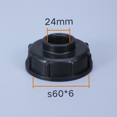 China S60X6 Thread to 1/2" 3/4" 1" Water Tank Adapter Garden Connector Made of PP Material for sale