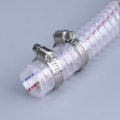 중국 UMETASS PVC 1/2 "유연 투명 스프링 튜브 정원 유연 투명 판매용