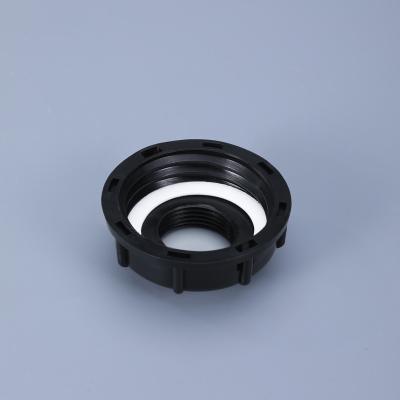 China IBC Tank Adapter Plastic Fitting S60*6 To1/2" 3/4" 1" Connector for Industrial Containers for sale