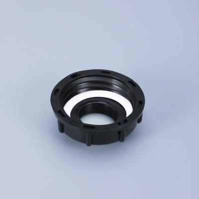 China IBC Tank Adapter Plastic Fitting S60*6 To1/2" 3/4" 1" Connector for Industrial Containers for sale