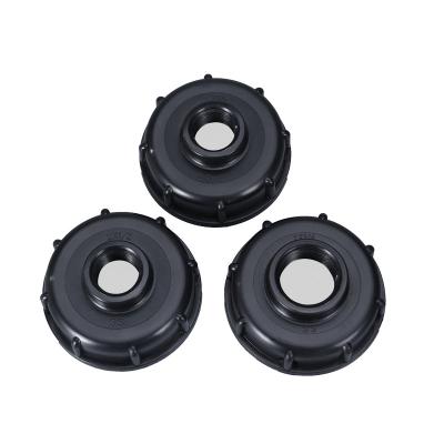 중국 IBC 토트 탱크 어댑터 1/2 3/4 1 인치 실버 그레이 플라스틱에 맞는 정원 커넥터 판매용