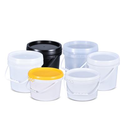 중국 5000ML 둥근 플라스틱 포장 식품 등급 및 사용자 지정 로고를위한 물 버킷 컨테이너 판매용