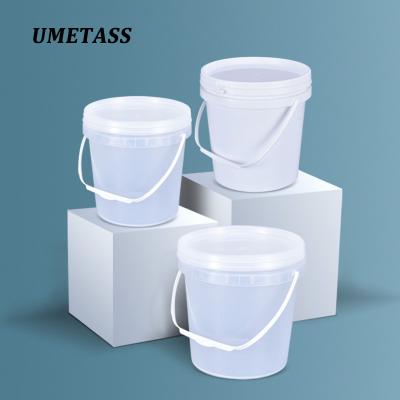 China UMETASS 3 Liters Plastic Pail Container With Handle And Lid The Perfect Paint Partner for sale
