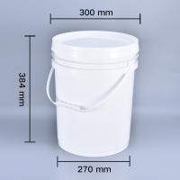 China Customized Logo 20L Plastic Bucket for Paint Industry Durable and Versatile for sale