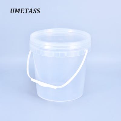 중국 100% 재료 식품 등급 플라스틱 버킷 뚜?? 과 손잡이 판매용