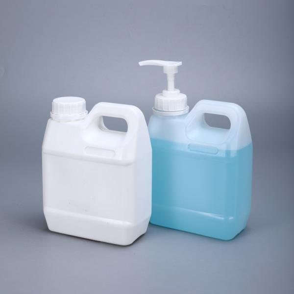 Quality Screen Printed 1L 5l HDPE Plastic Jerry Can Bottle For Dish Washing Liquid OEM for sale