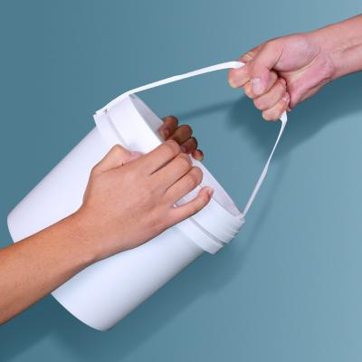 중국 사용자 지정 로고 5L 둥근 PP 버킷 판매용