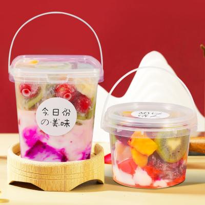 中国 280ml 500ml 1000ml PP 防空 ビスケットとクッキーボトル パーティーのビッカーの容器 販売のため
