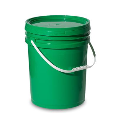 中国 パーソナライズド ロゴ 塗料 容器 スタッキング 空き プラスチック バレル 販売のため