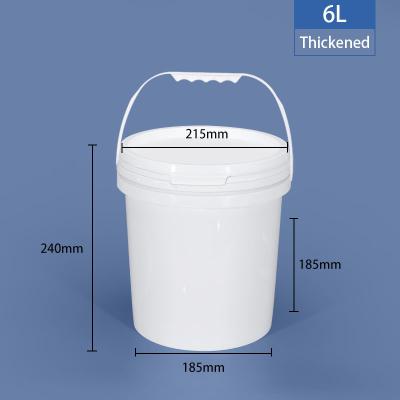 Cina Bottile di plastica in PP da 6L con porta e tappo a vite di sigillamento in vendita