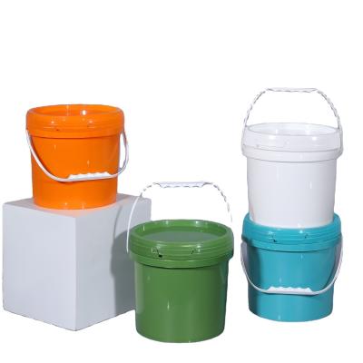 중국 5L 플라스틱 컵 뚜?? 가 있는 액체 저장용 식품 등급 포장 주문 색상 판매용