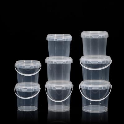 Cina PP Mini Bianco Plastico Bottone di Stoccaggio Alimenti per Stampa Personalizzata e Contenitore Acqua in vendita