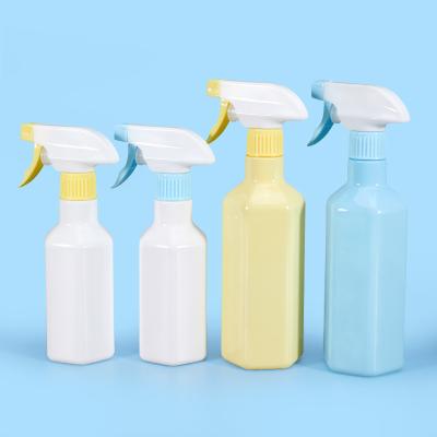 Chine 300 ml 500 ml de plastique à déclencheur brumeux de l'eau pour cheveux bouteille de pulvérisation de brume fine continue pour le jardinage PET PP à vendre