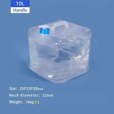 China 10L 20L 5 Gallon BPA Free Foldable Collapsible Water Container Bag for Outdoor Camping for sale