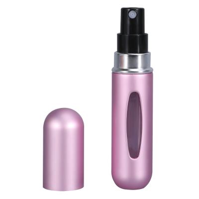 Chine Bouteille en verre de parfum rechargeable de poche de 5 ml avec pulvérisateur de pompe à vendre