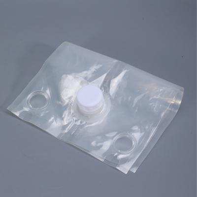 China Transparent Box With Screw Lid For Juice Large Capacity Packaging Container For Wine for sale