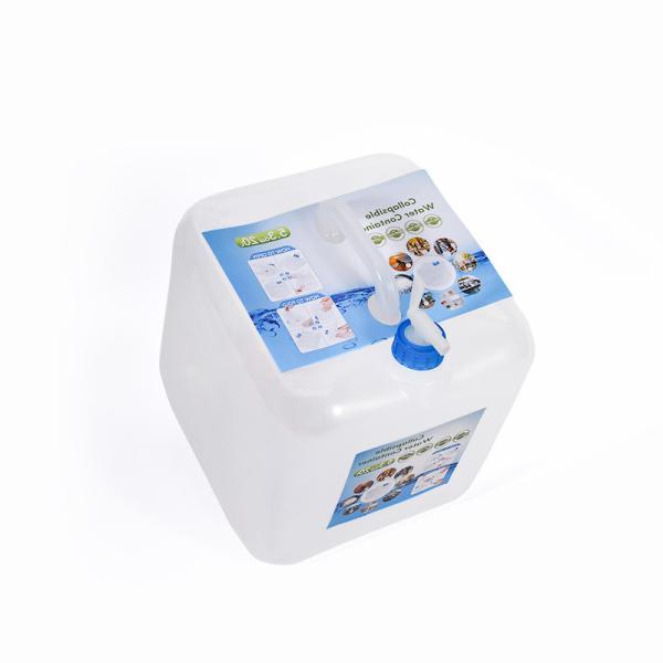 Quality Hand Length Handle 5L 10L 15L 20L LDPE Foldable Collapsible Jerry Can for Water for sale