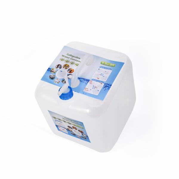 Quality Hand Length Handle 5L 10L 15L 20L LDPE Foldable Collapsible Jerry Can for Water for sale