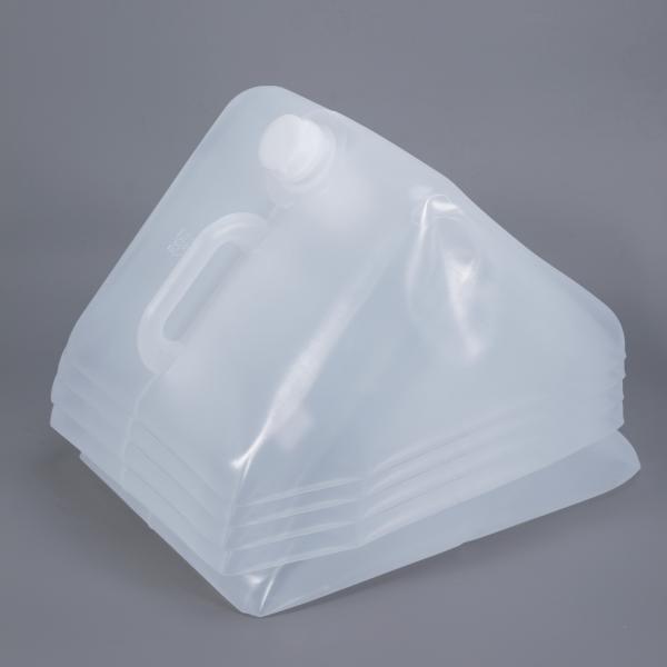 Quality Eco-Friendly 2L Water Container Soft Collapsible Plastic Jerry Can with Faucet for sale