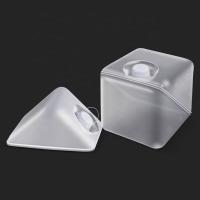 China Customized Logo Square Foldable Carrier Collapsible Liquid Container 20L Semi-Foldable for sale