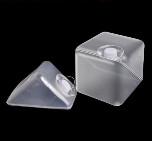 Quality Support Room Space Selection Clear Folding Transparent Food Grade Plastic Bucket Bag for sale
