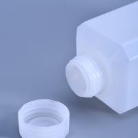 China Translucent 60ml Narrow Neck Square Bottle Food Grade for sale