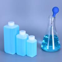 China Translucent 60ml Narrow Neck Square Bottle Food Grade for sale